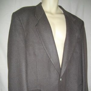 Bachrach | Jackets & Coats | Brown Bachrach 44 L Wool Single Breasted ...